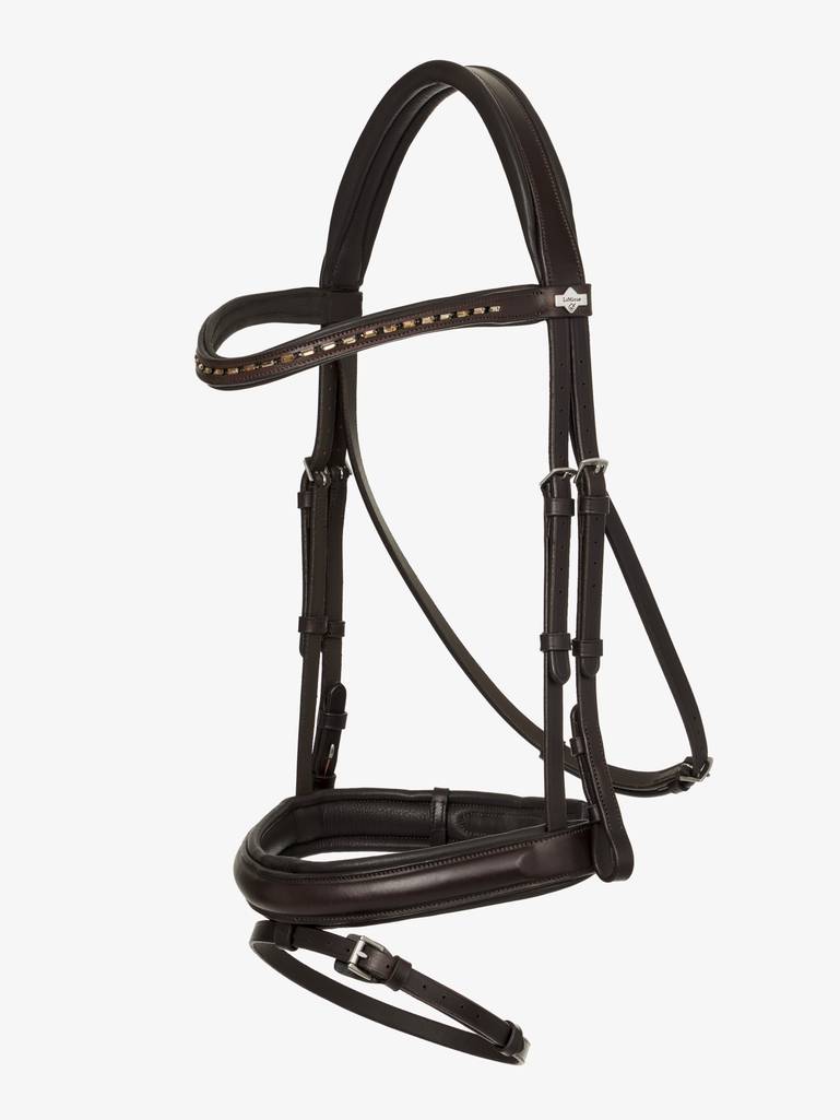 LeMieux Arika Dressage Bridle Brown/Silver – ValleyHorsewear