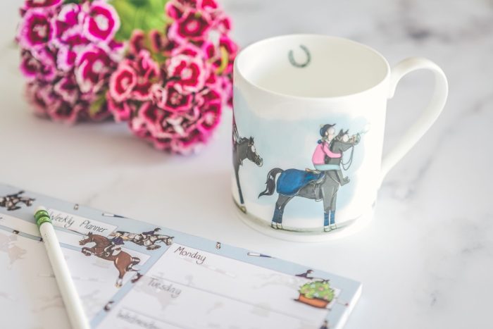 Emily Cole ‘Feeling Fresh’ – Fine Bone China Mug – ValleyHorsewear